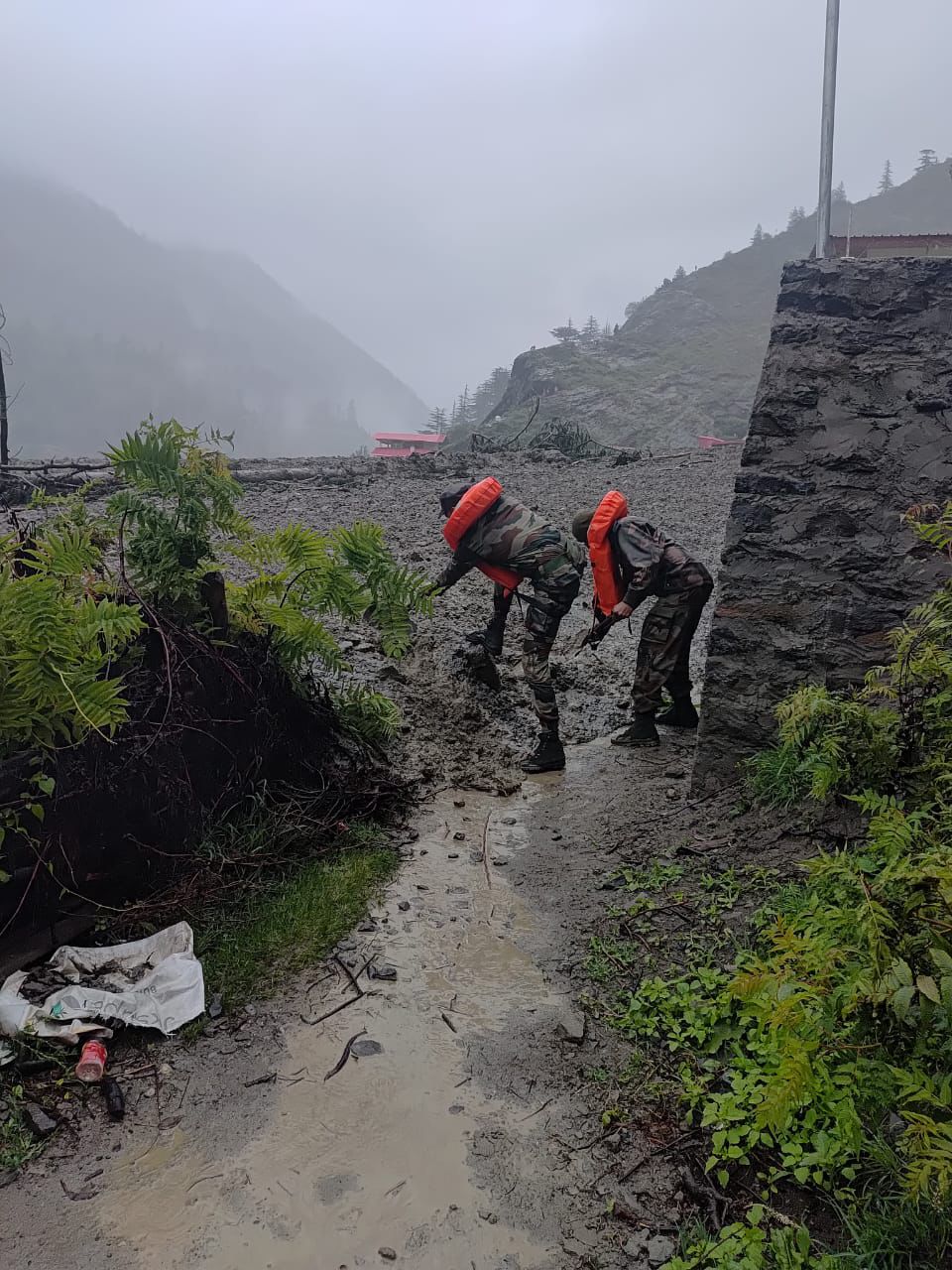 Flash Flood Hits Dharali Village in Uttarakhand, Army Rescues Civilians