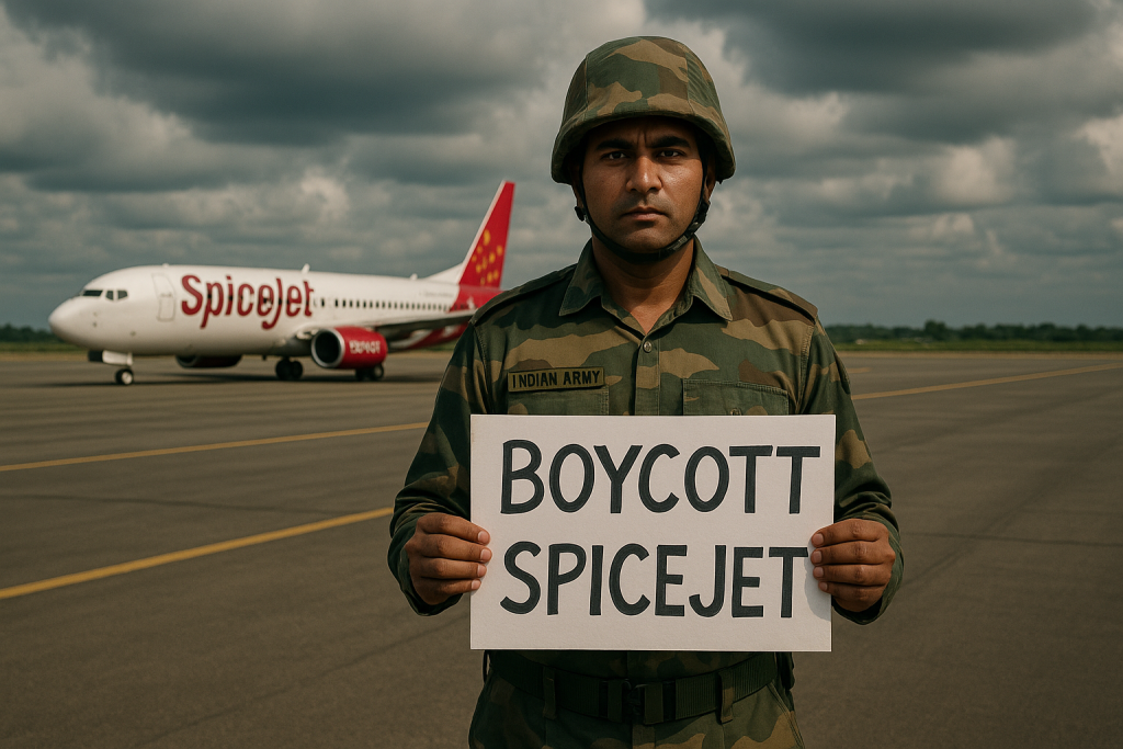 Veterans Call for ‘Boycott SpiceJet’ Over Disrespect to Uniform