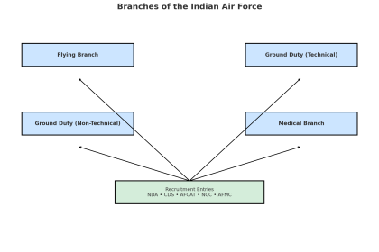 All Branches of the Indian Air Force Explained