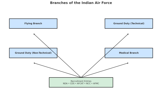 All Branches of the Indian Air Force Explained