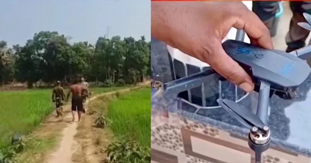Chinese-Made Drone Found Near India-Bangladesh Border in Tripura, BSF ...