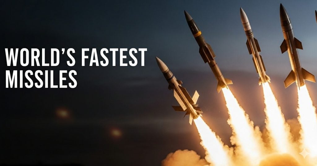 Top 5 Fastest Missiles in the World 2025 Ranked