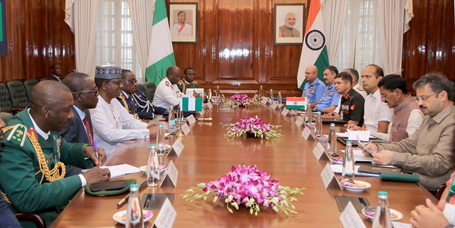 India and Nigeria Explore Enhanced Defence Cooperation in New Delhi Meeting