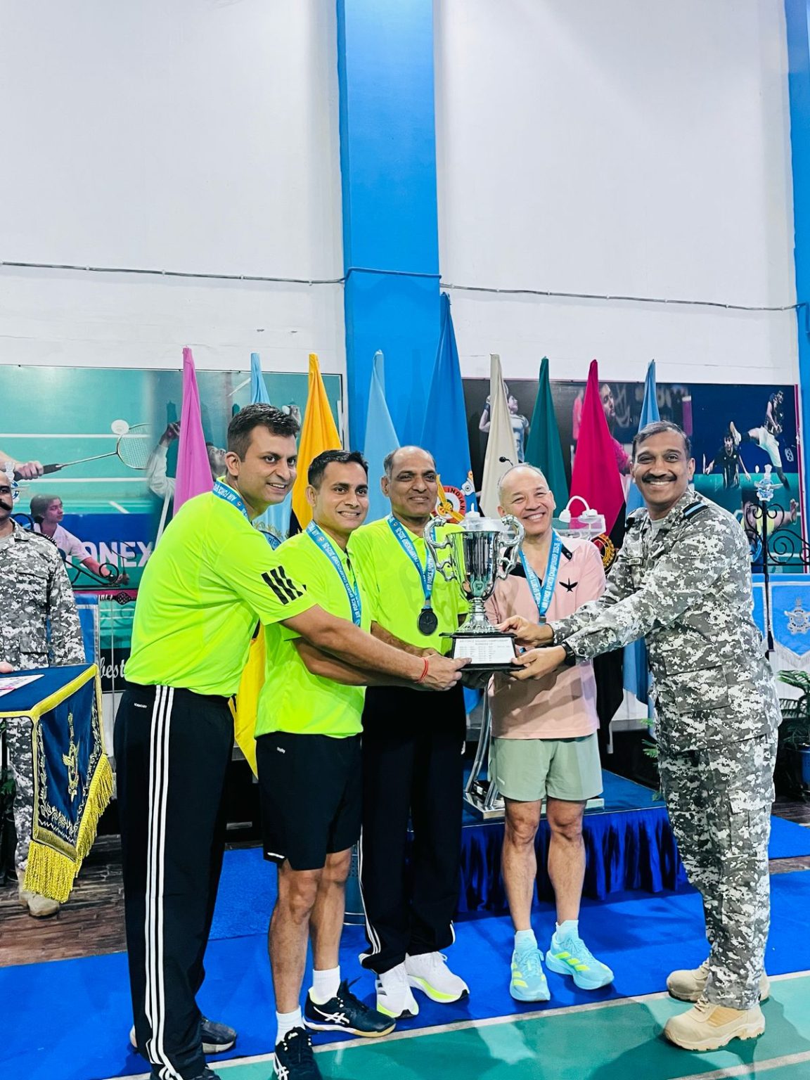 Indian Air Force Squash Championship Concludes with Stellar Performances at Air Force Station Delhi
