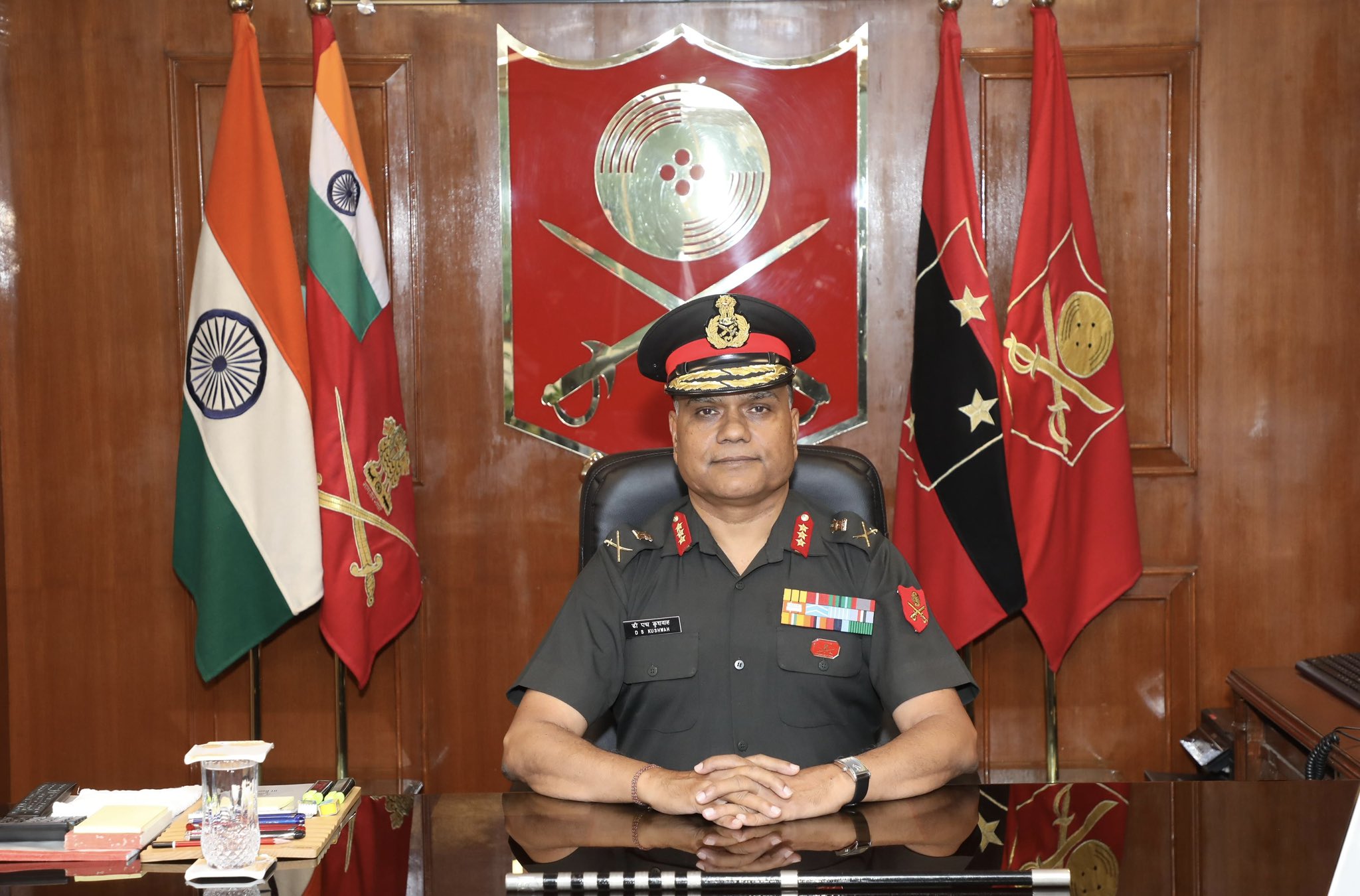 Lt Gen DS Kushwah Takes Command of HQ MG & G Area