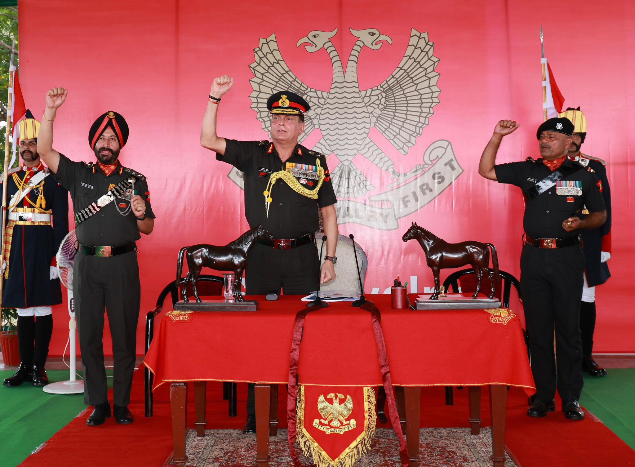 Lt Gen Dhiraj Seth Assumes Role as 25th Colonel of 61st Cavalry ...