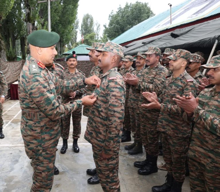 Lt Gen Pratik Sharma Reviews Training & Readiness at JAK LI Regimental ...