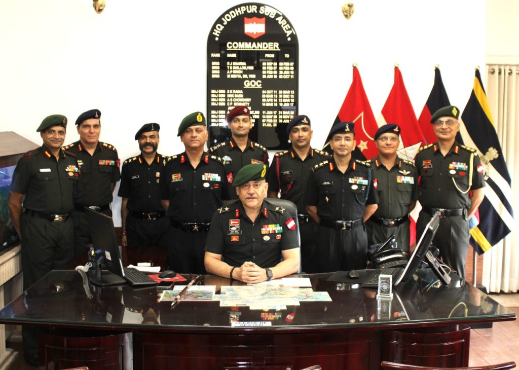 Major General Anuraag Chhibber Assumes Command of Jodhpur Sub Area