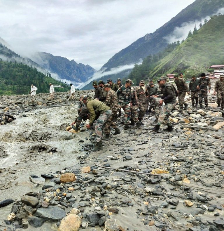 Indian Army Intensifies Rescue Operations in Dharali After Uttarakhand ...