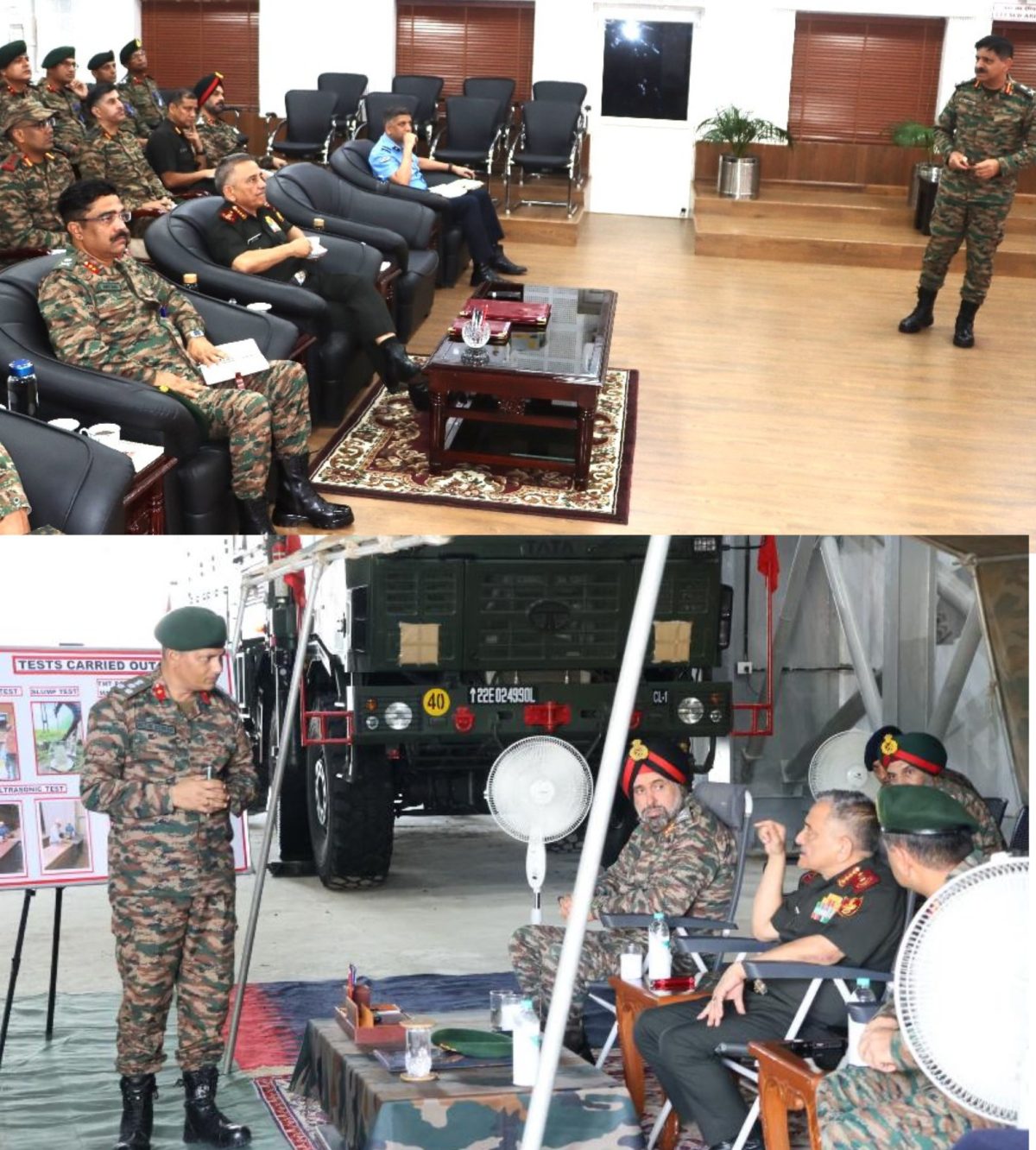 General Anil Chauhan Visits Trishakti Corps, Lauds Excellence in ...