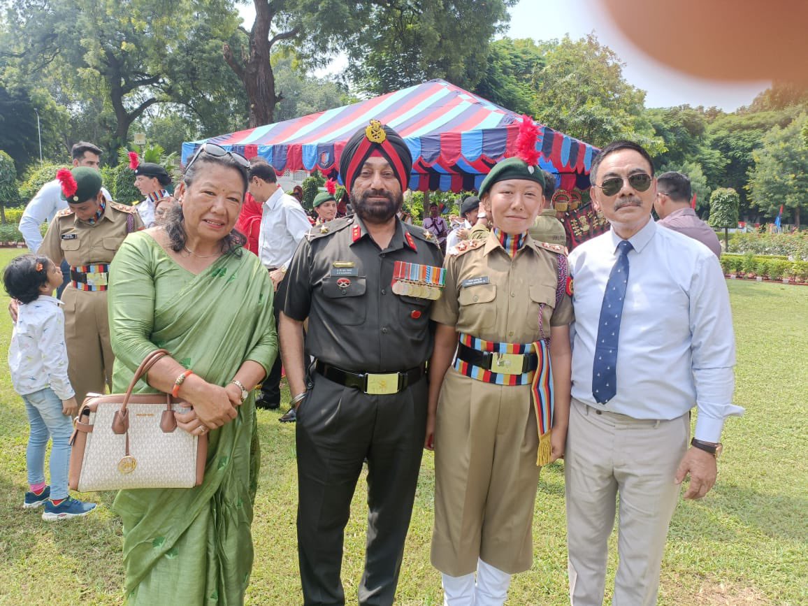 Major General APS Chahal Felicitates Achievers During OTA Gwalior ...