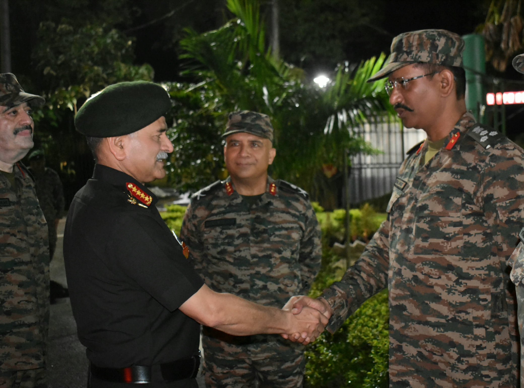 General Upendra Dwivedi Reviews Combat Readiness at Likabali Military ...