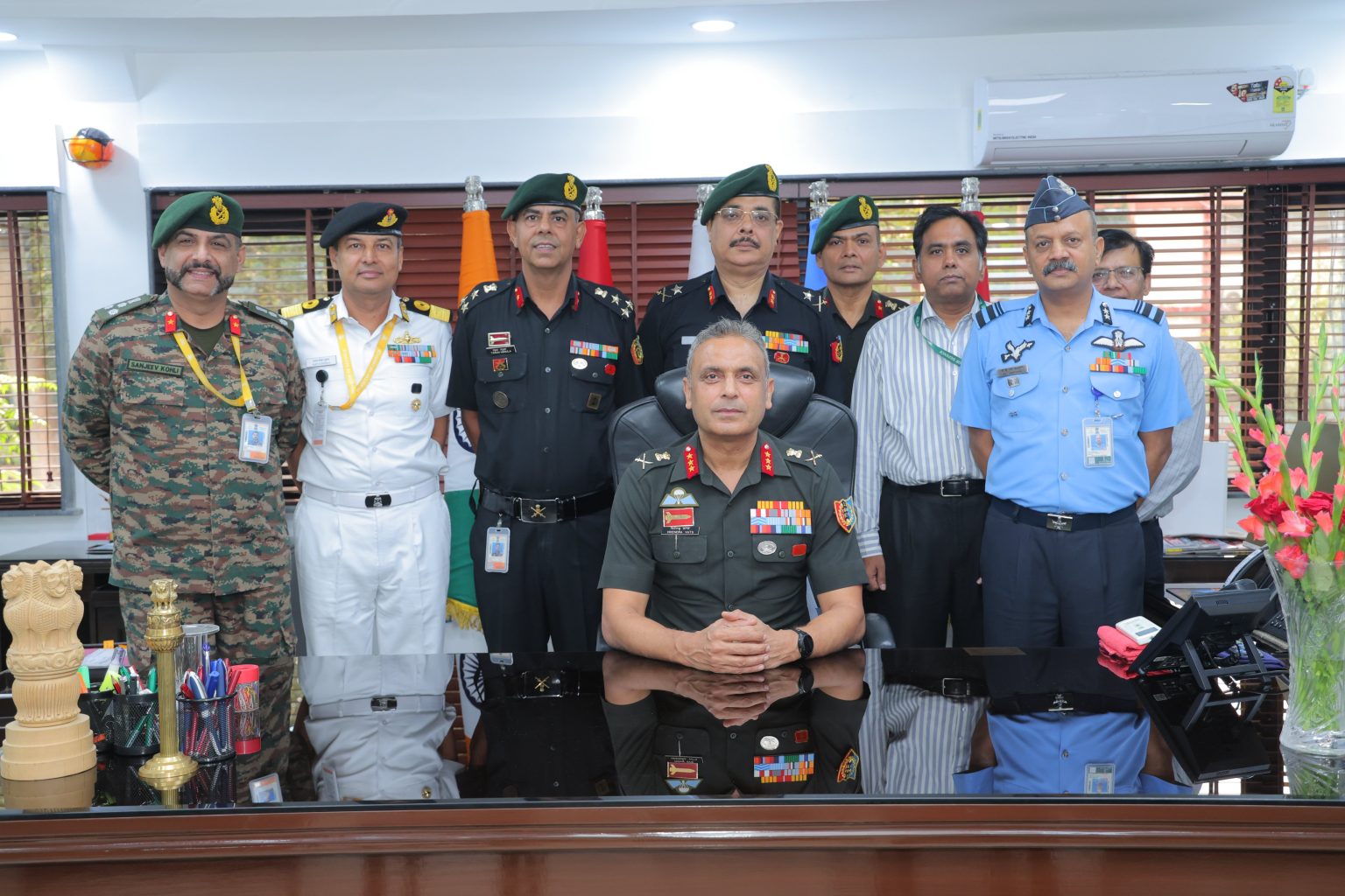 Lt Gen Virendra Vats Assumes Charge as 35th Director General of NCC