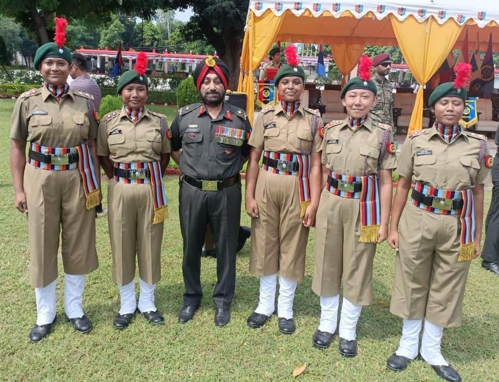 Major General APS Chahal Felicitates Achievers During OTA Gwalior ...