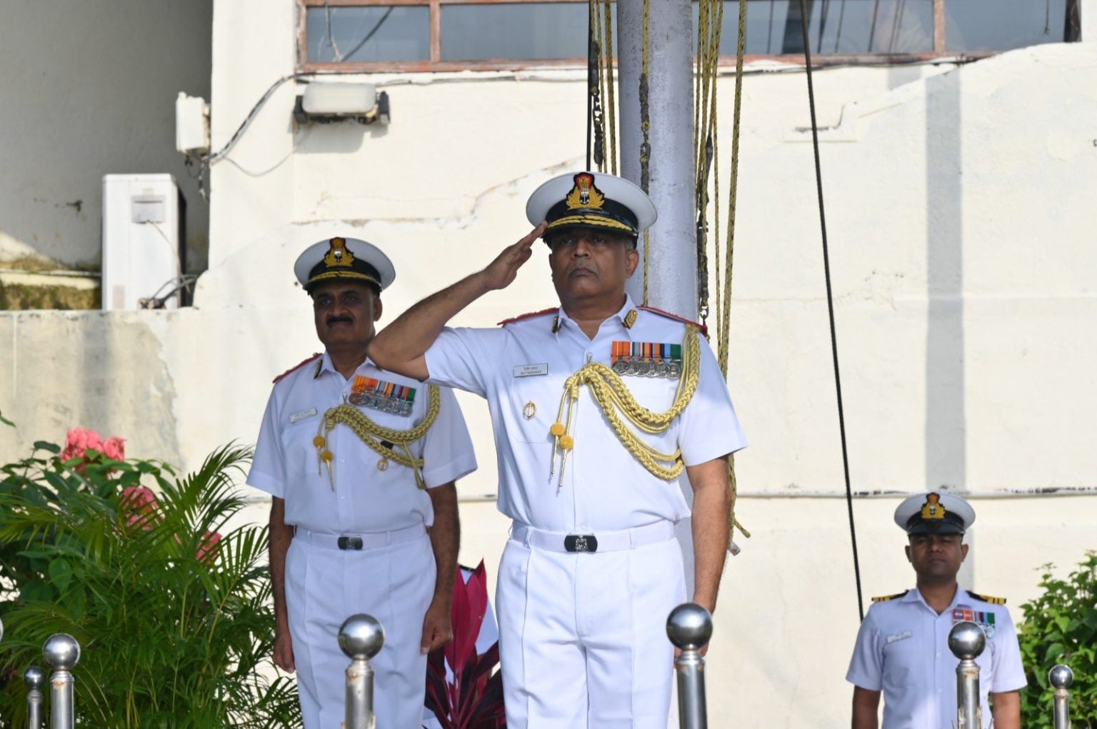 Surgeon Rear Admiral Manish Honwad Takes Charge at INHS Asvini, Indian ...