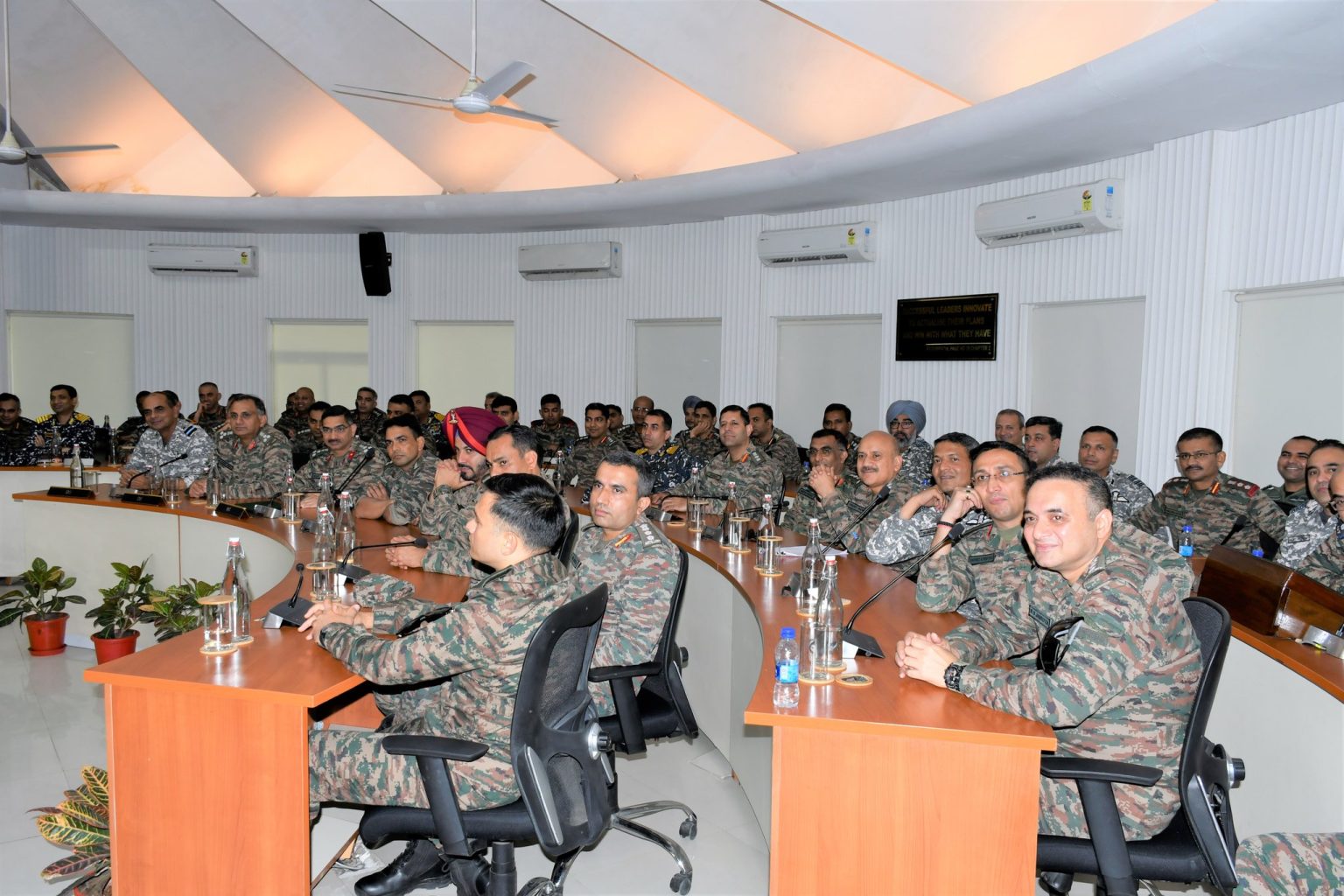 Indian Military Officers Train in Joint Operations at Western Air Command