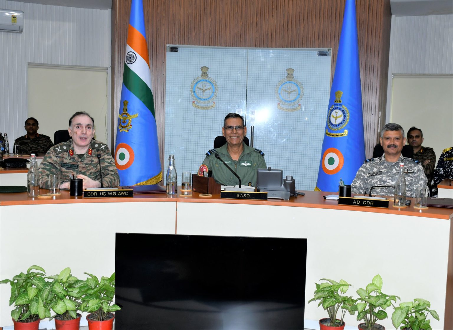 Indian Military Officers Train in Joint Operations at Western Air Command