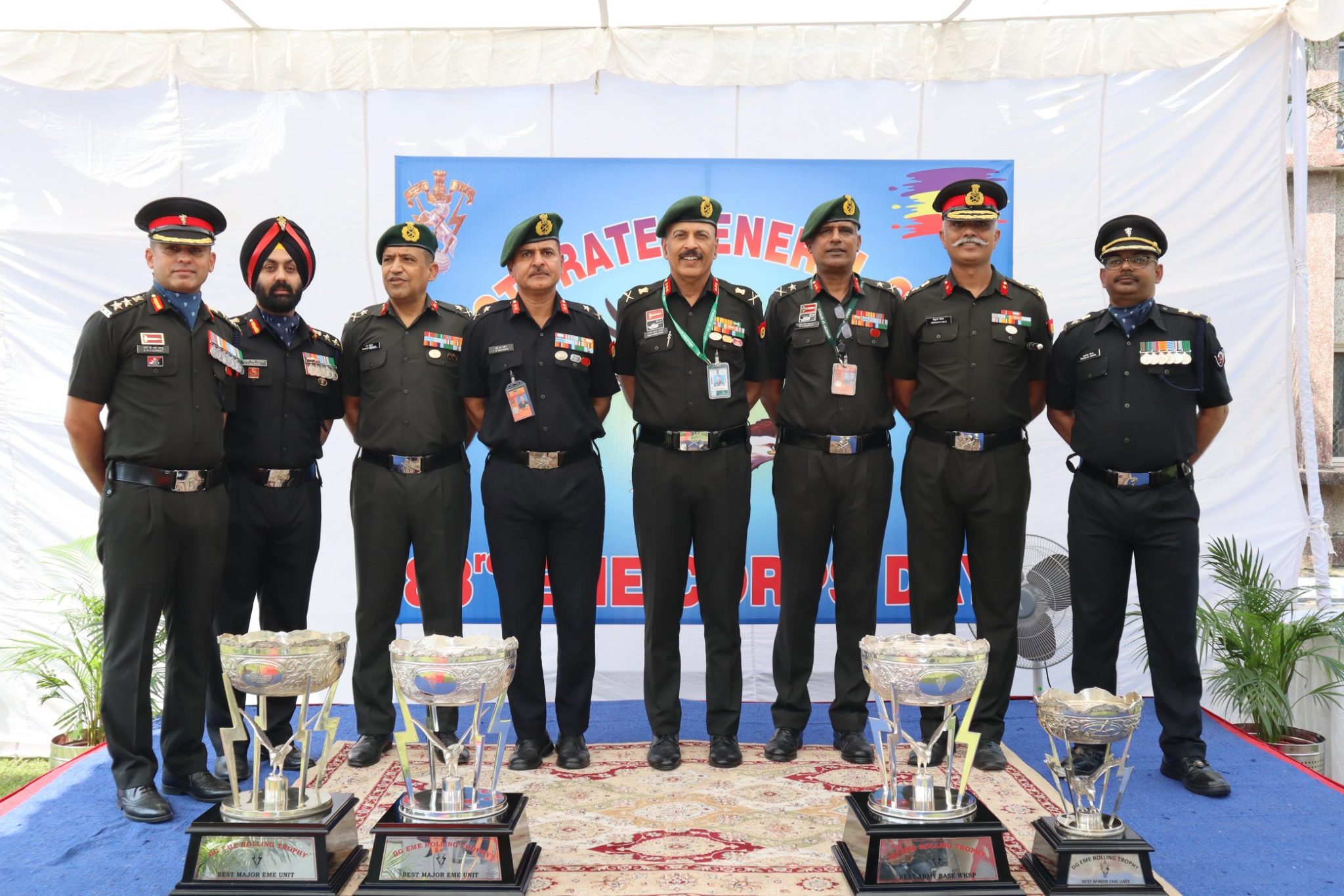 10 Corps Zone Workshop Adjudged Best EME Unit in the Indian Army