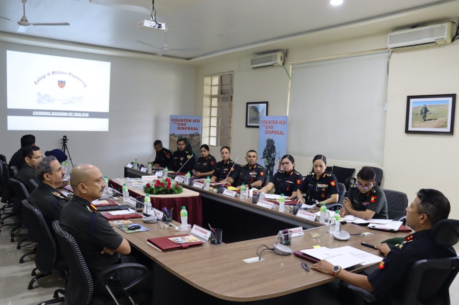Explosive Ordnance Operation and Training Conference 2025 Held at CME Pune