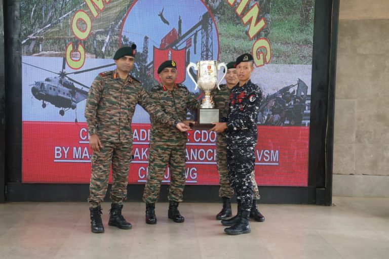 Sepoy Rajendar Singh Khati of 22 KUMAON Named Best Student as Commando ...