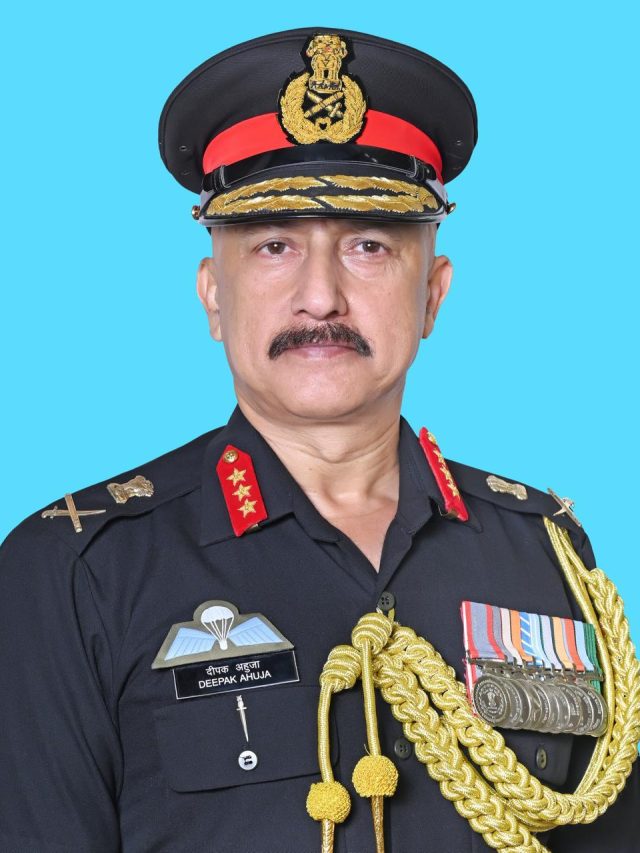 Lieutenant General Deepak Ahuja Assumes Charge as Director General ...