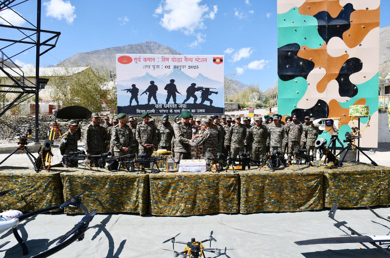 Lt Gen Anindya Sengupta Reviews Operational Preparedness of Tripeaks ...