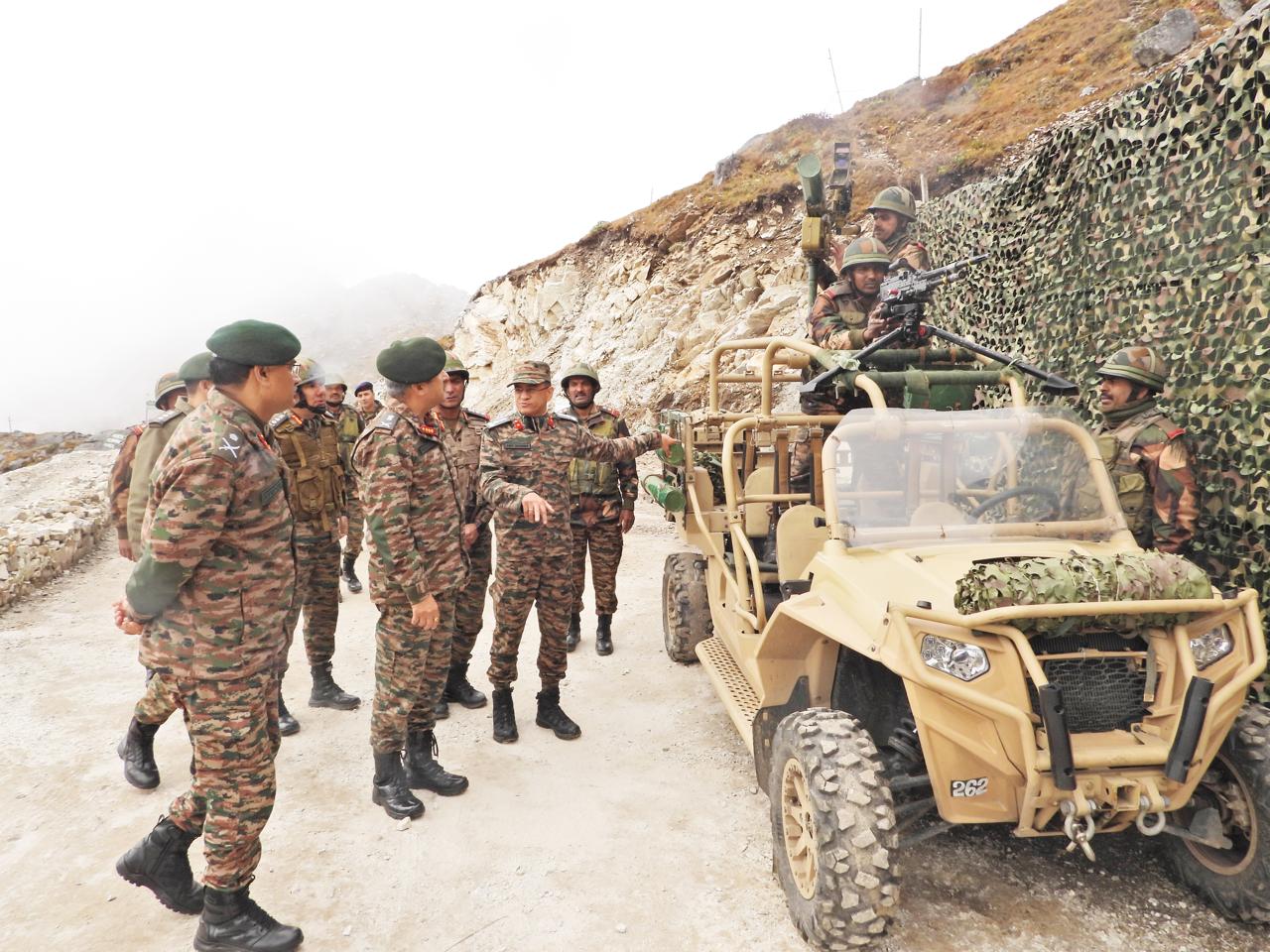 Lt Gen Manraj Singh Mann Reviews Operational Preparedness in Forward ...
