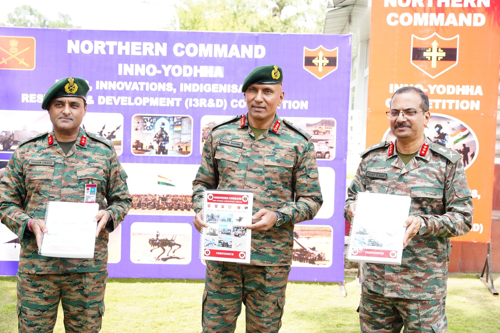 Lt Gen Pratik Sharma Encourages Innovation at Northern Command Idea ...