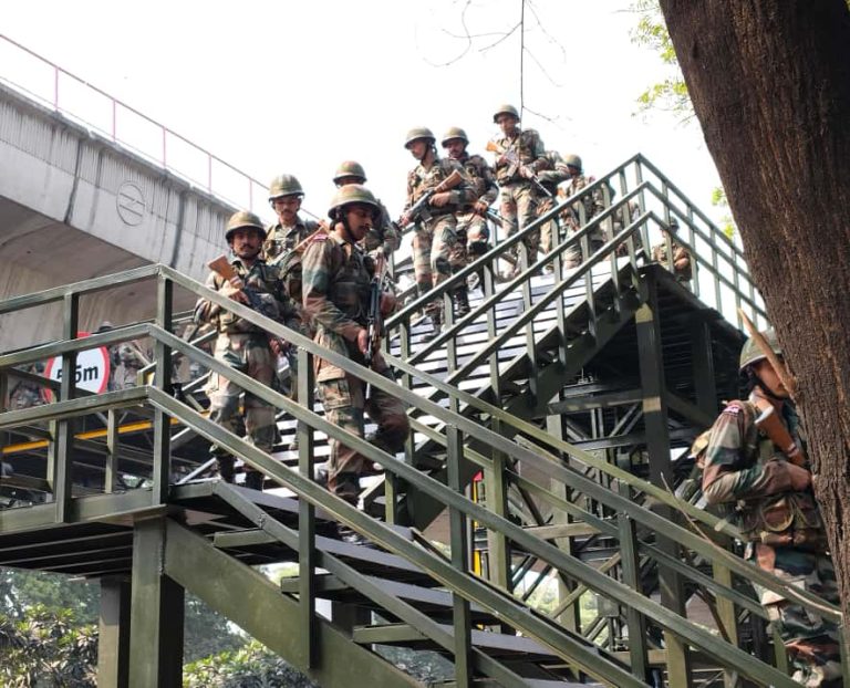 Western Command’s Engineer Regiment Builds Bailey Foot Over Bridge on ...