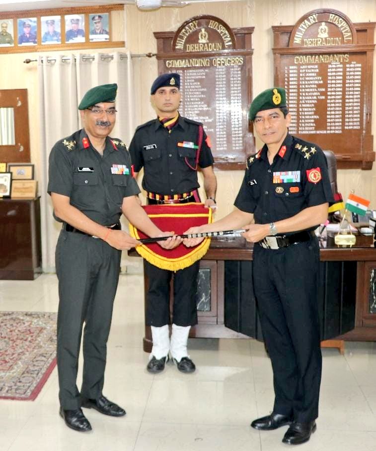 Brigadier Prafull Mohan Assumes Command of Military Hospital Dehradun