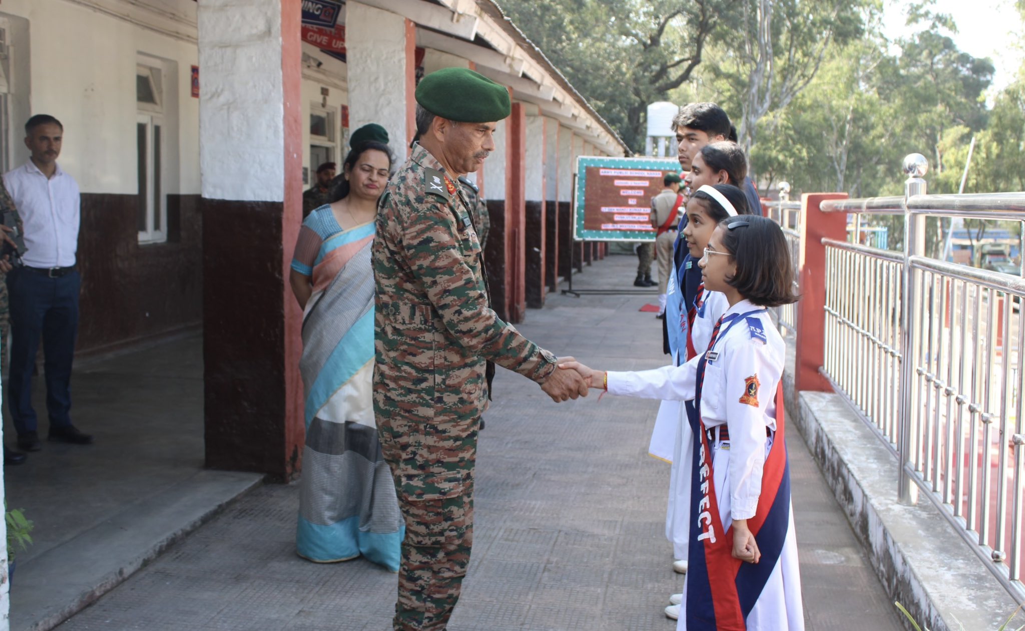 Lt Gen Manoj Kumar Katiyar Visits Nahan Military Station