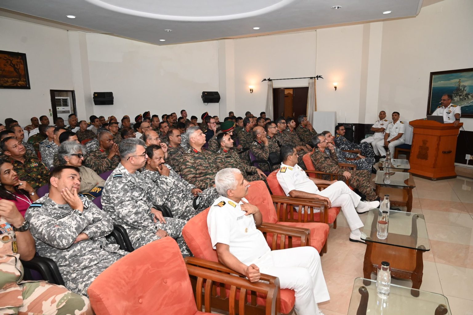 65th National Defence College Course Delegation Visits Naval Base Karwar