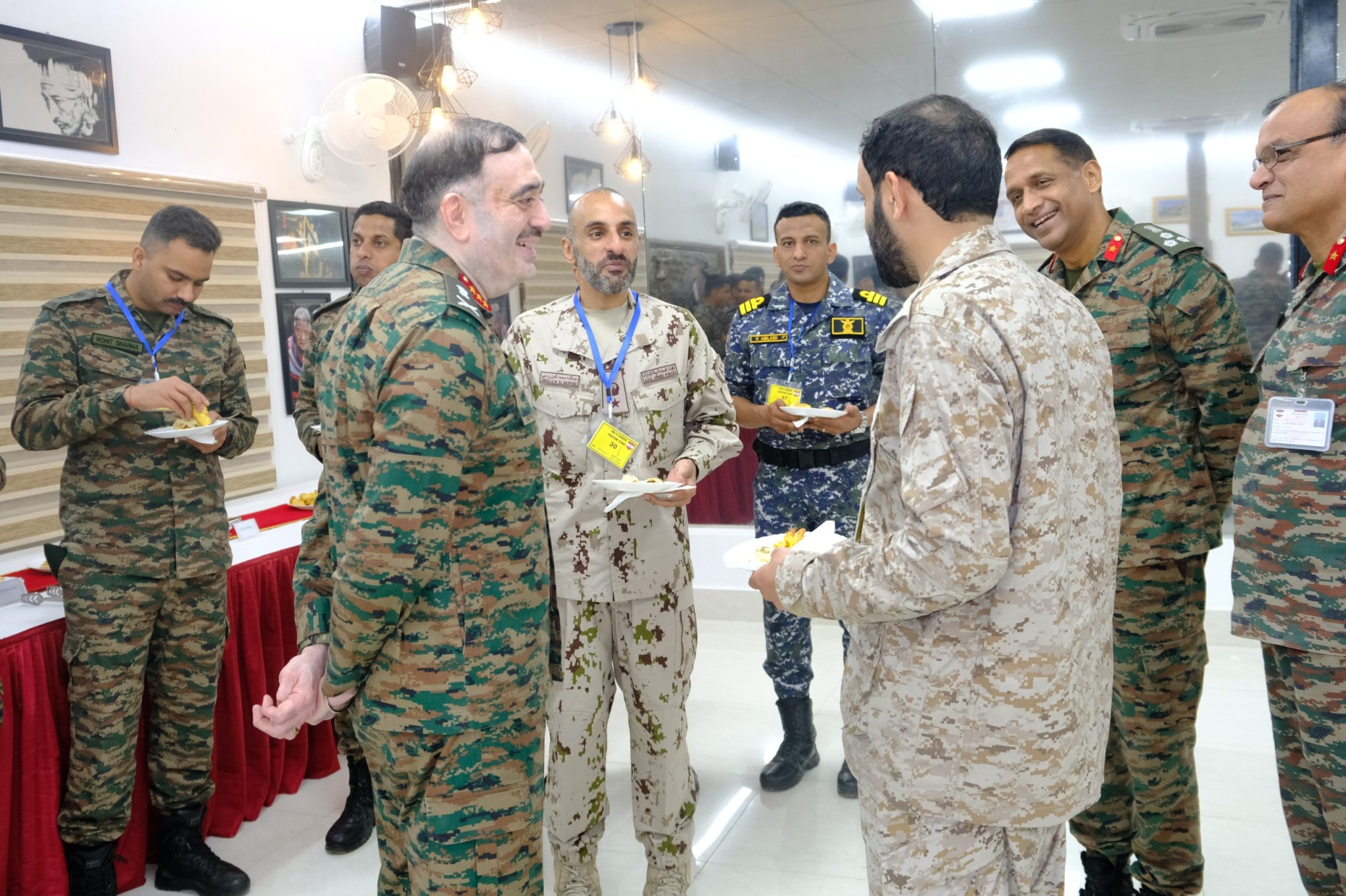 Lt Gen Abhijit S Pendharkar Interacts with Defence Services Staff College Delegation at ...