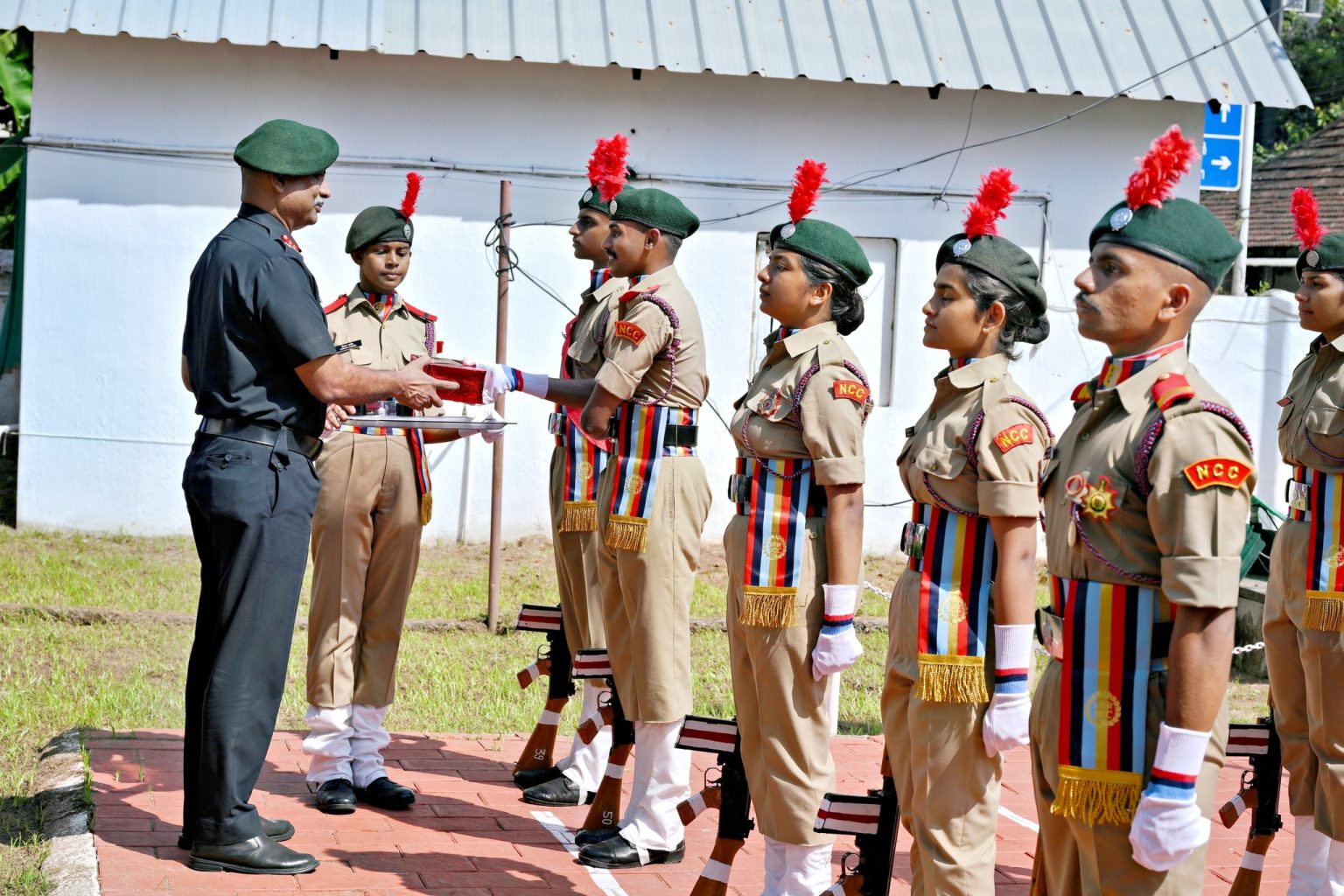 Major General Ramesh Shanmugham Conducts Administrative Inspection of ...