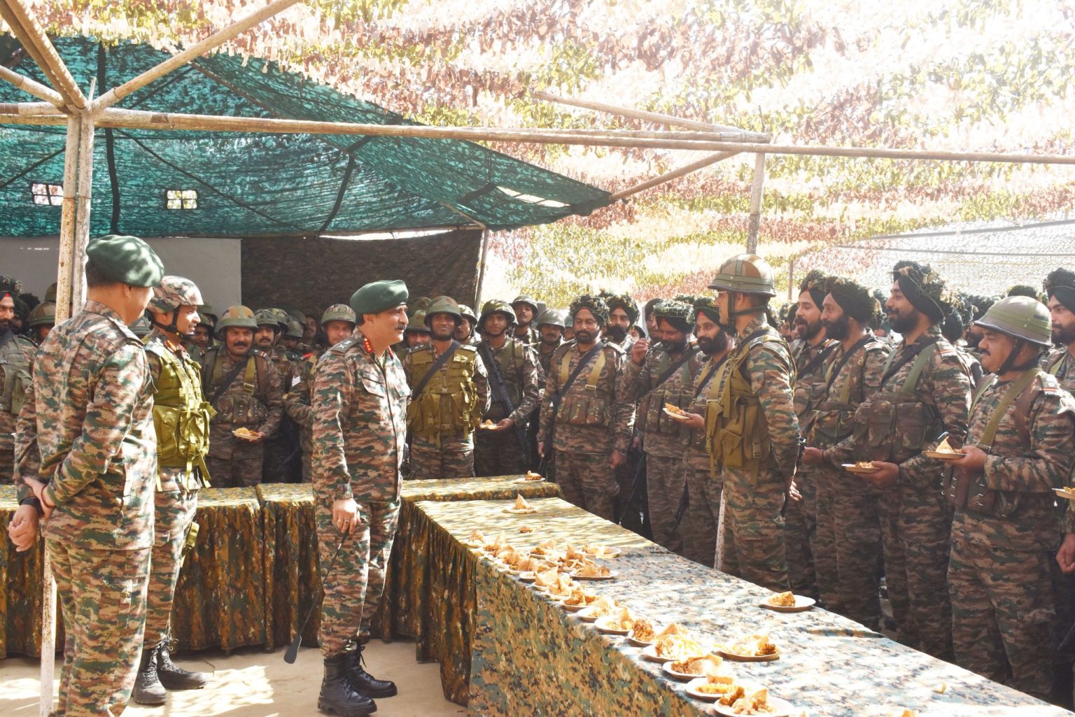 Lt Gen Rajesh Pushkar Reviews Operational Preparedness of Pine Division ...