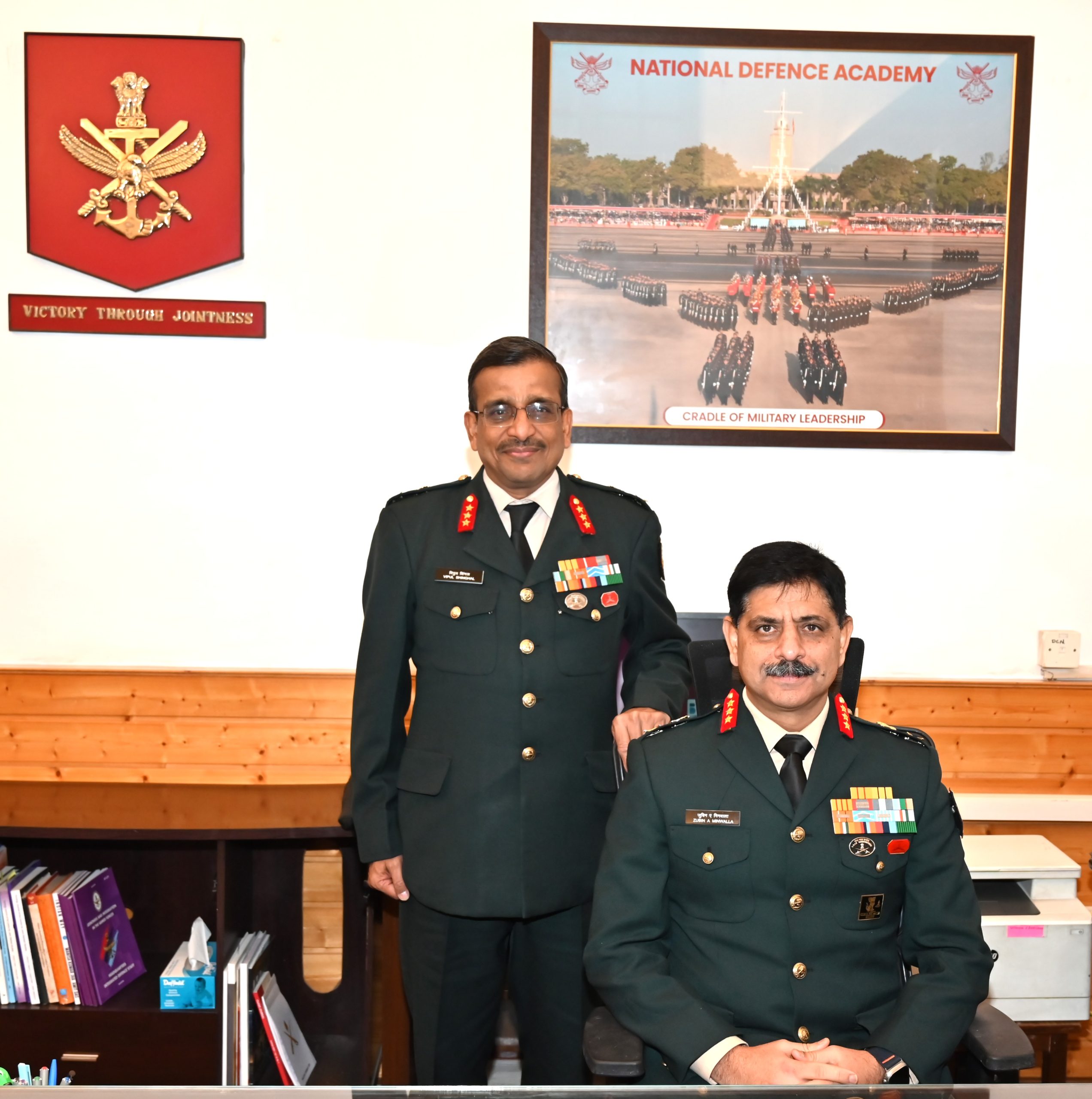 Lt Gen Zubin A Minwalla Assumes Charge as Deputy Chief of Integrated ...
