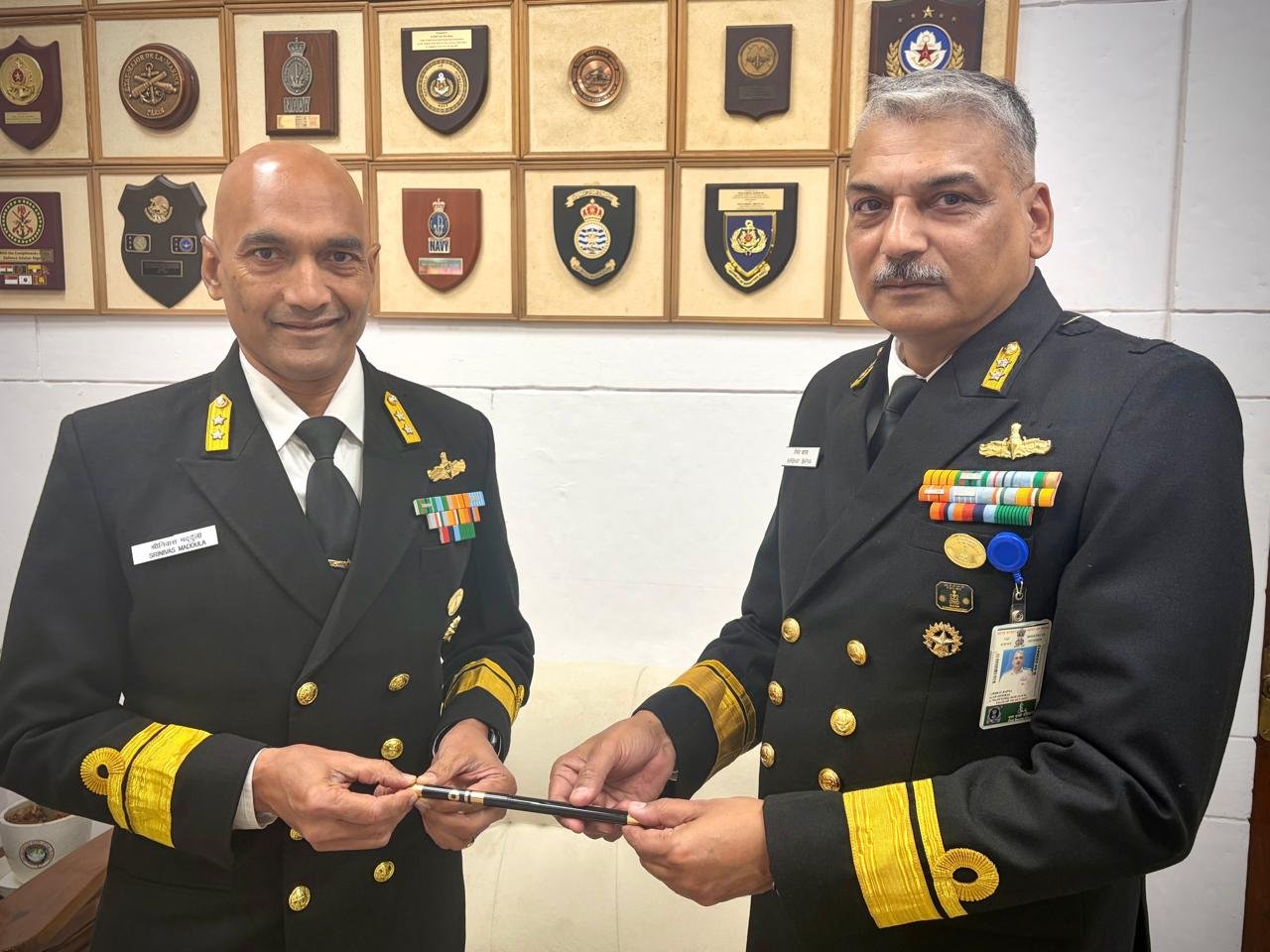 Rear Admiral Srinivas Maddula Assumes Charge as ACNS (Foreign ...
