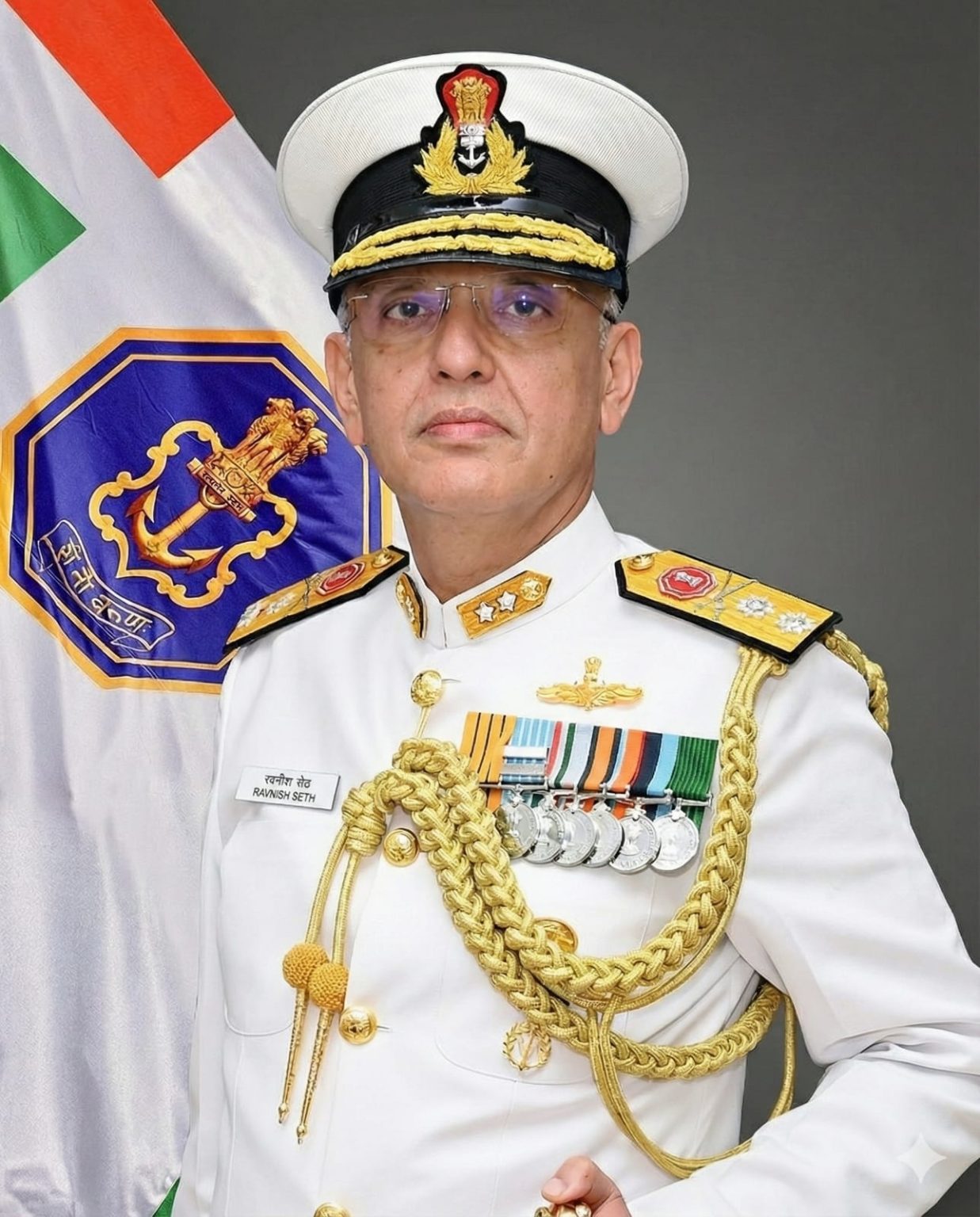 Rear Admiral Ravnish Seth Assumes Charge as Admiral Superintendent of ...