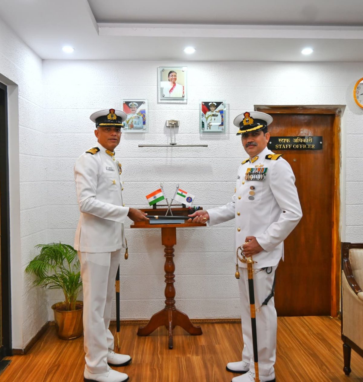 Commodore Kartik Murthy Takes Over Command of INS Circars