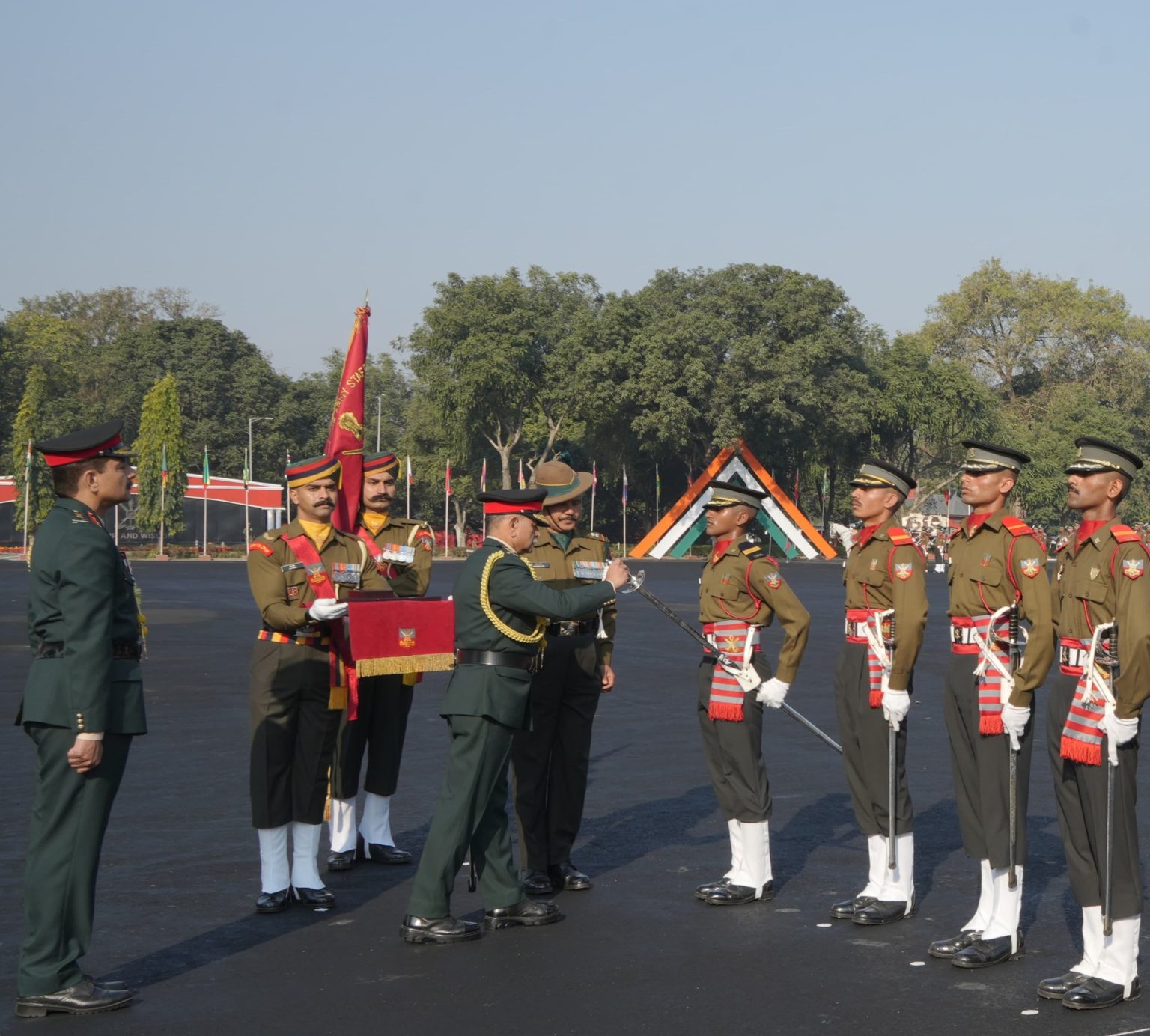 10 Motivational Pictures from Indian Military Academy POP 13 December 2025