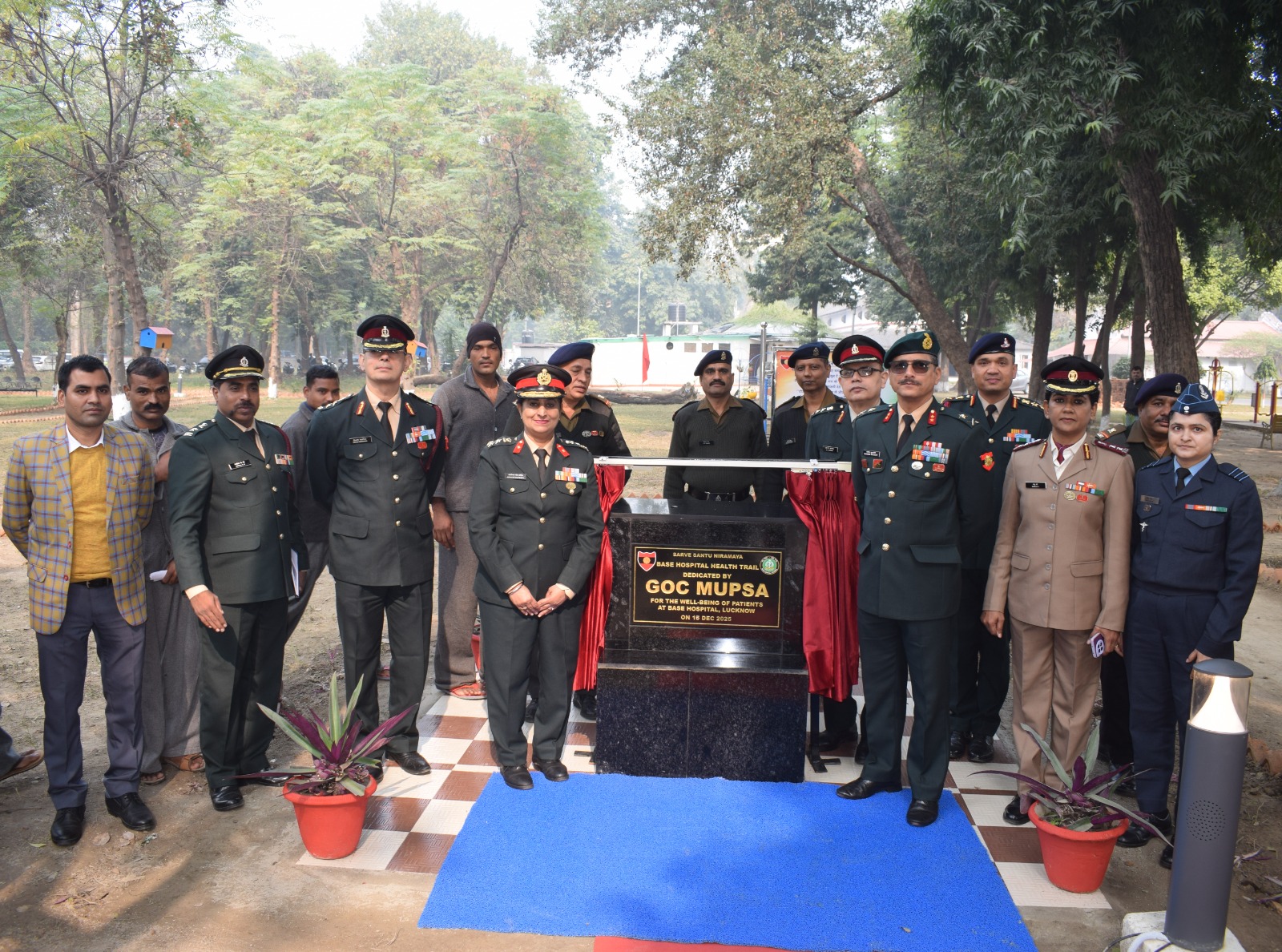 Major General Maneesh Kukrety Visits Base Hospital Lucknow, Inaugurates ...