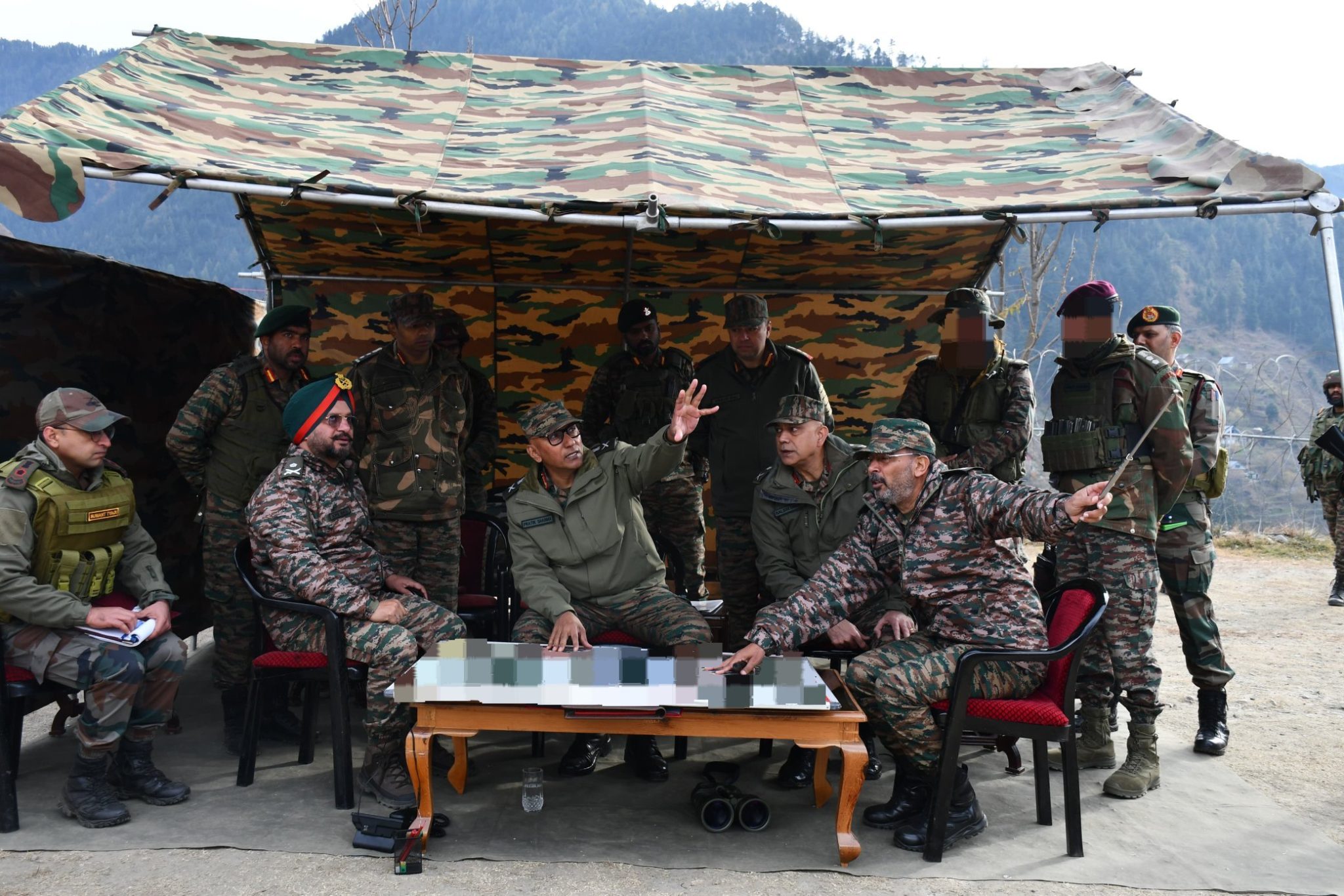 Lt Gen Pratik Sharma Reviews Counter-Terrorism Preparedness in Chhatru ...