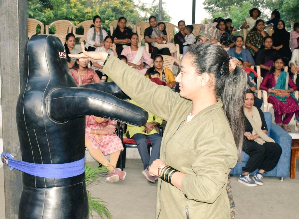 Sindh Vijeta Brigade Conducts Women Safety & Self-Defence Workshop at Jamnagar