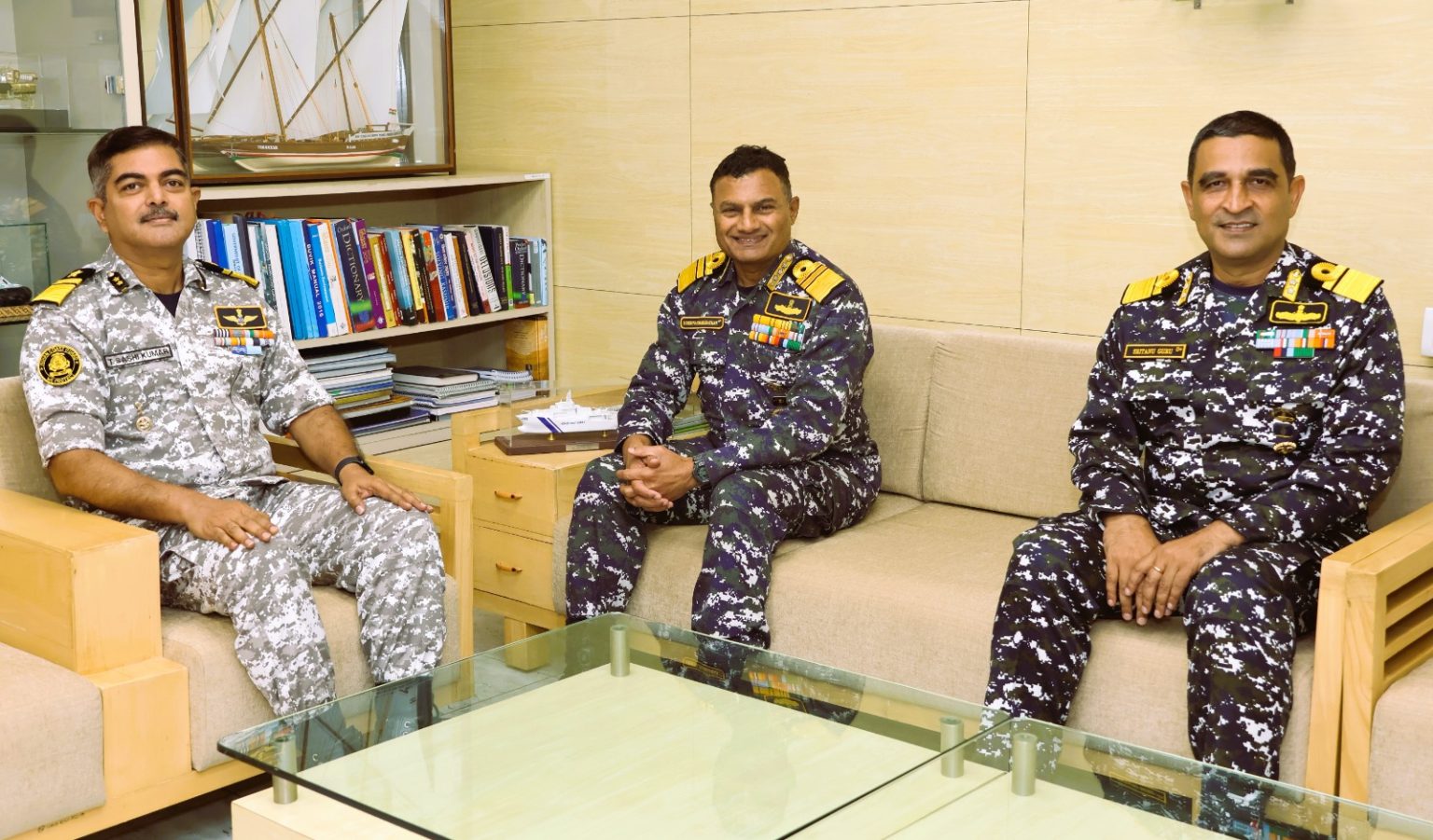 Vice Admiral Krishna Swaminathan Visits Indian Coast Guard Regional ...