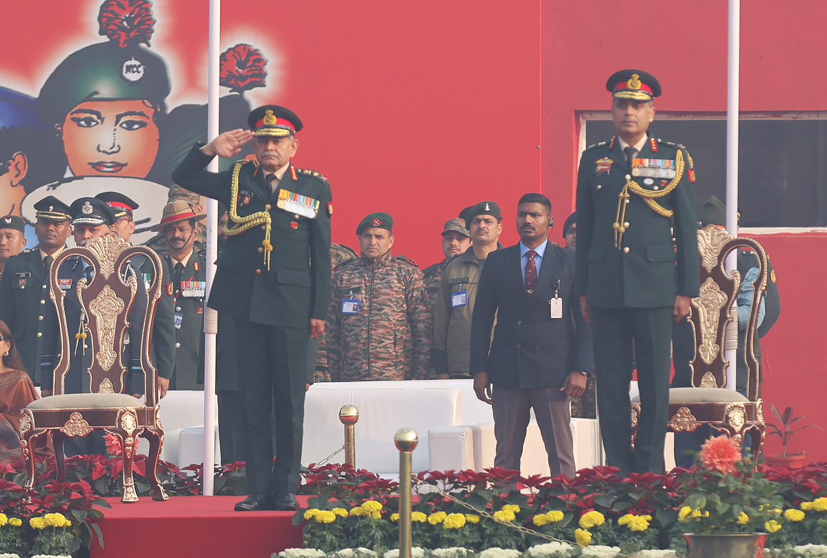 COAS General Upendra Dwivedi Visits NCC Republic Day Camp 2026, Lauds ...