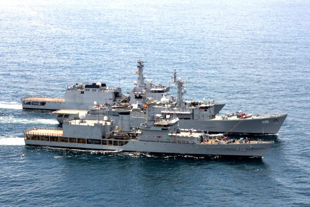 INS Tir, INS Shardul, INS Sujata, and ICGS Sarathi Deploy to Southeast ...