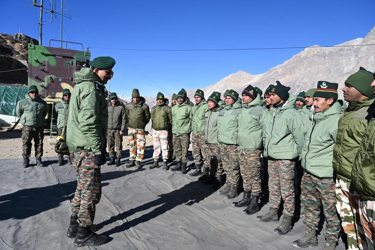Lt Gen Devendra Sharma Reviews Operational Readiness of Tripeaks ...