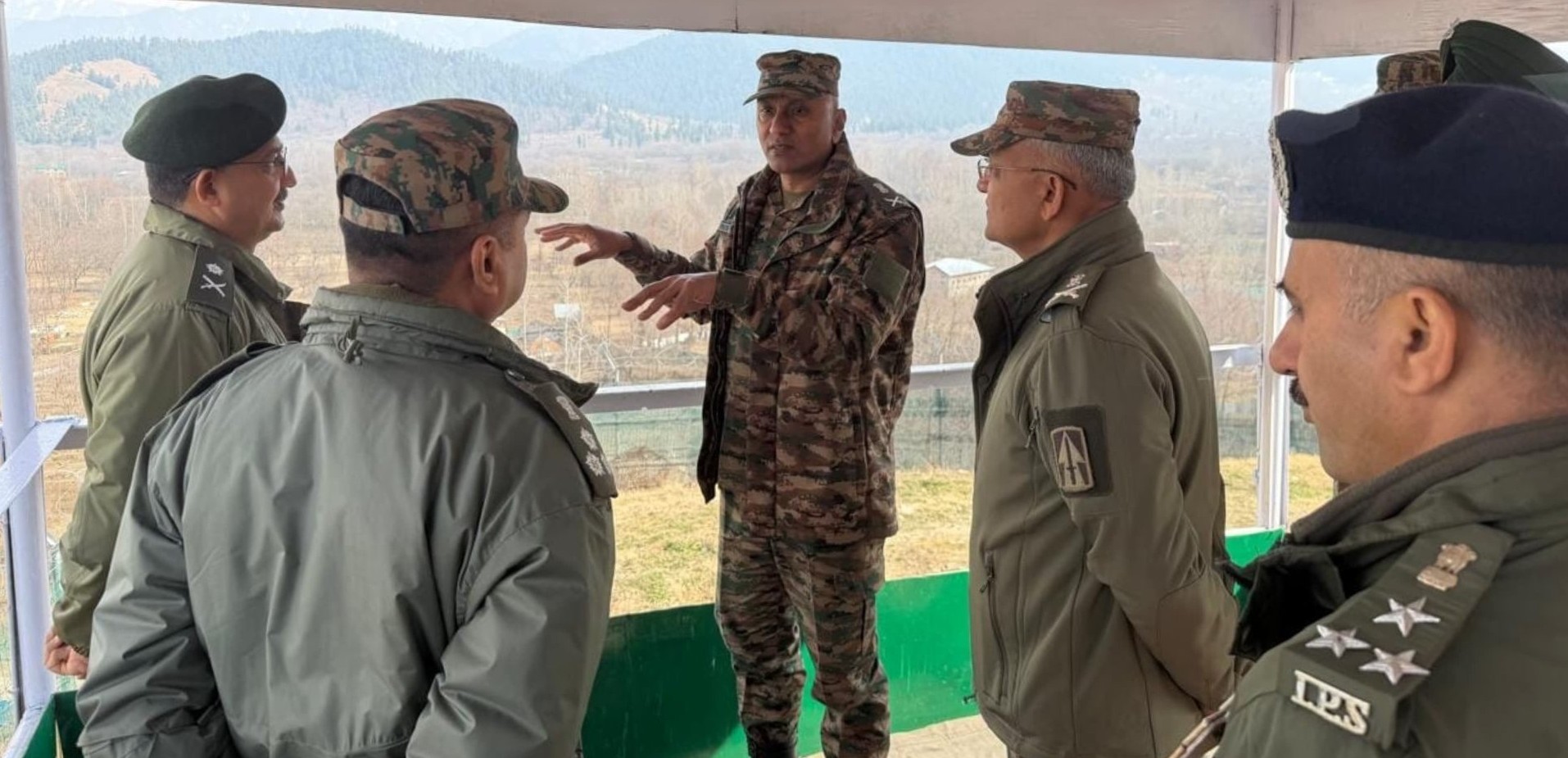 Lt Gen Pratik Sharma Reviews Security Framework and Operational ...