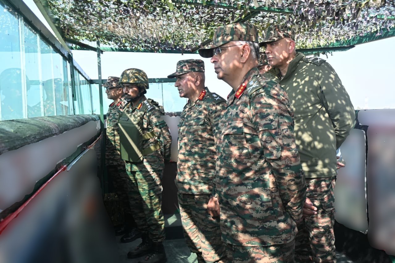 Lt Gen Pratik Sharma Reviews Sunderbani Sector After Successful ...