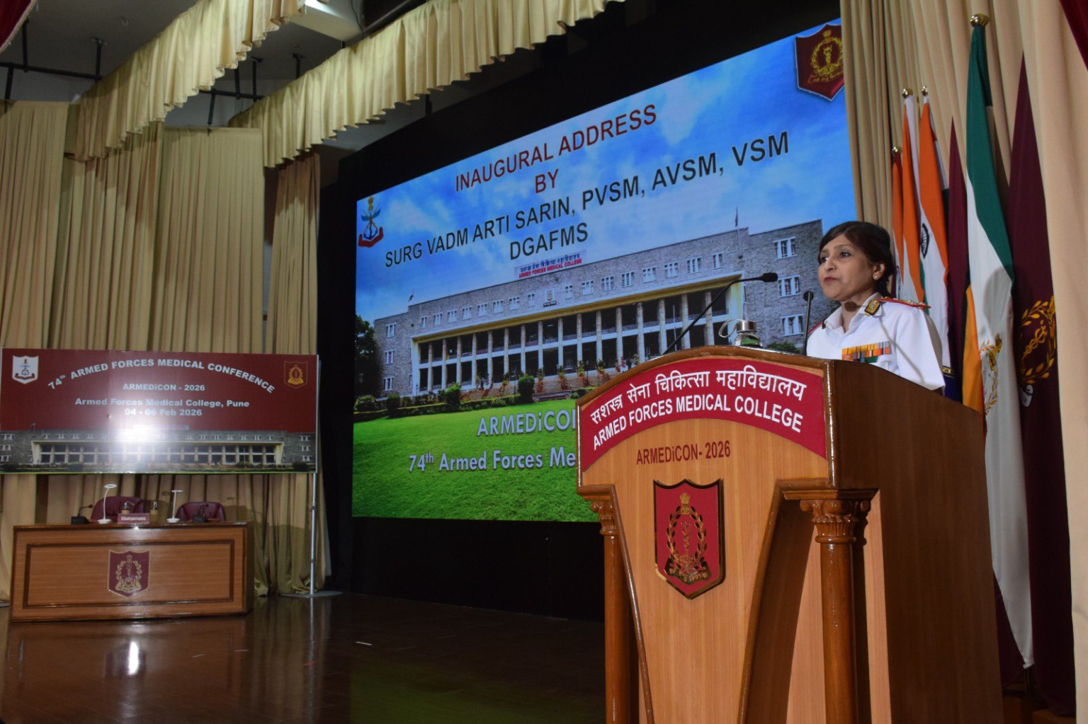 74th Armed Forces Medical Conference ARMEDiCON-2026 Commences at AFMC Pune